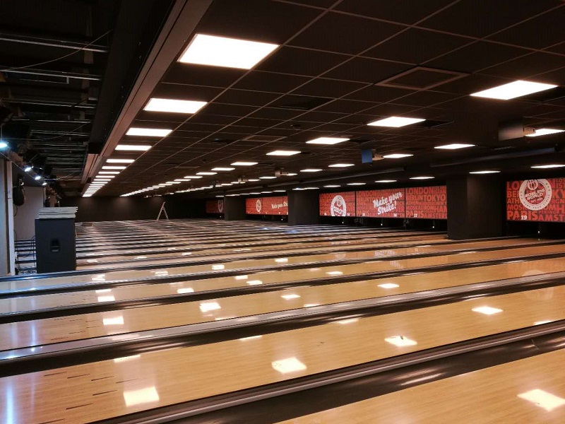 LED Panel Light application for Bowling Club | TUBU