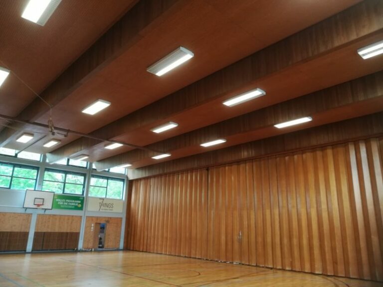 LED high bay gym lighting application | TUBU