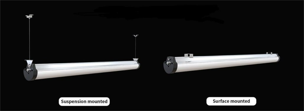 90° Rotatable Bracket LED Linear Low Bay Light | TUBU