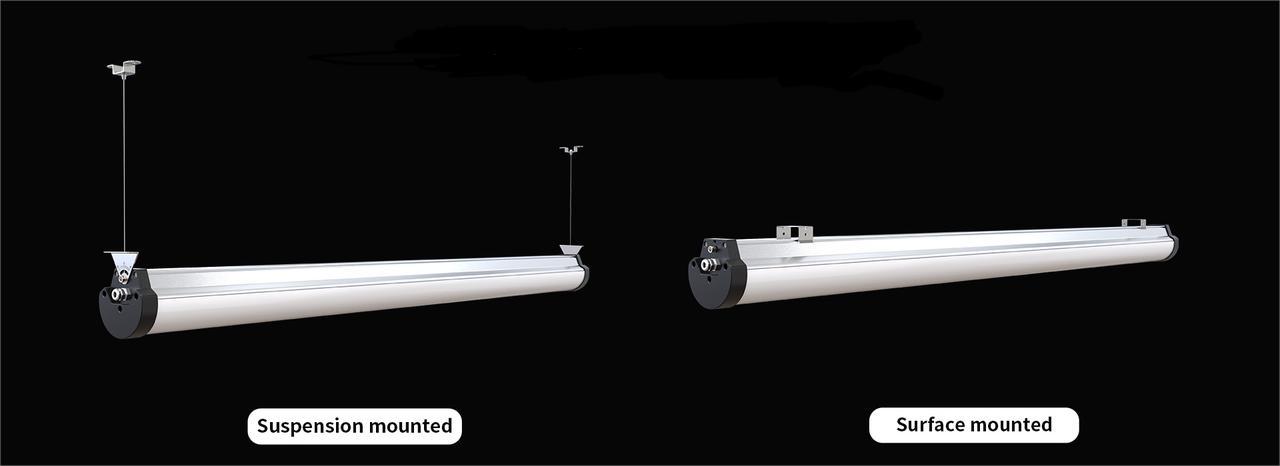 90° Rotatable Bracket LED Linear Low Bay Light | TUBU