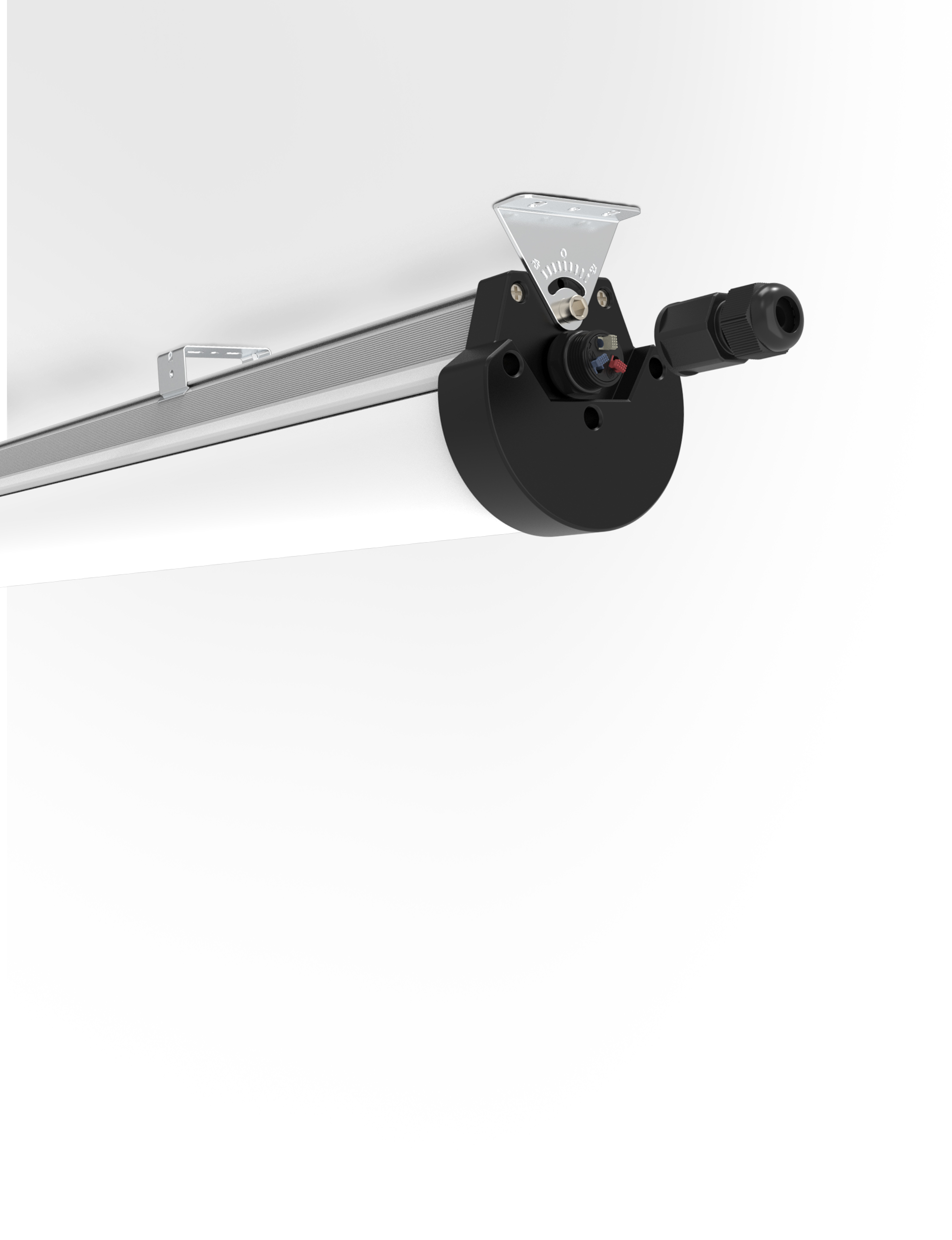 180° Rotatable Bracket LED Linear Low Bay Light with quick-install ...
