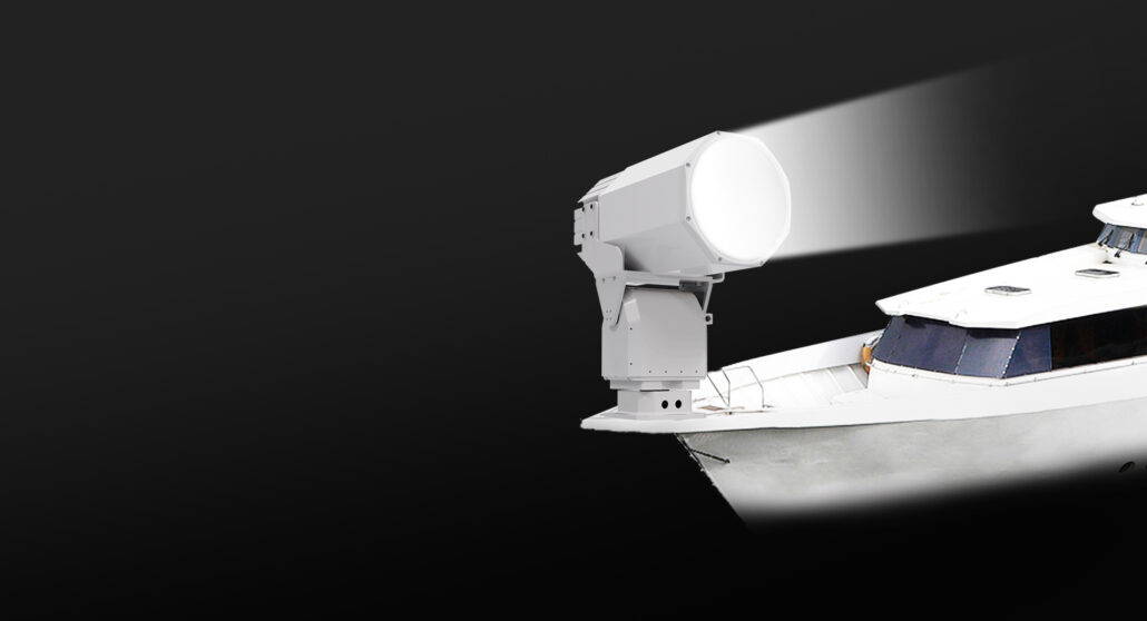 High-Intensity LED Marine Searchlight with 6000K CCT | TUBU