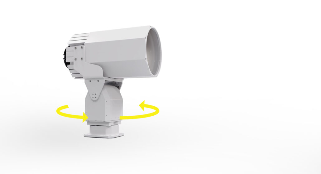 High-Intensity LED Marine Searchlight with Angle-adjustable base | TUBU
