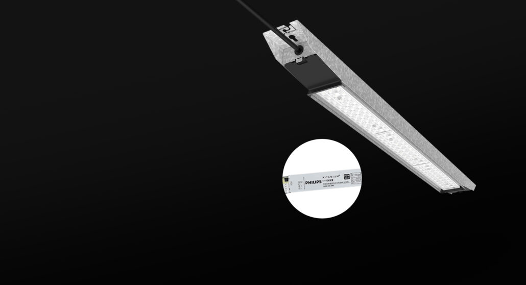 Industrial Linear LED Light with high-performance drivers | TUBU