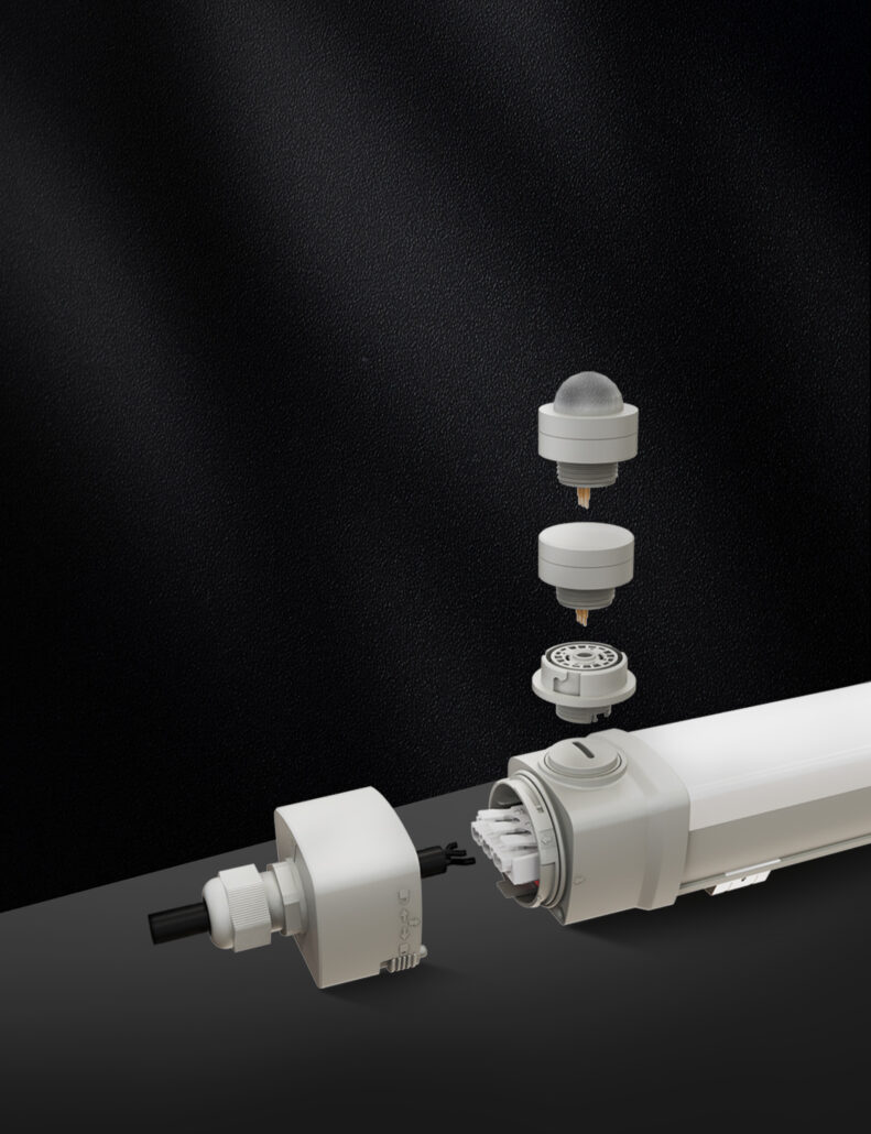 Optional wireless control sensors LED Tri-proof Lighti-1 | TUBU