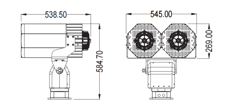 Best Remote Control LED Searchlight | TUBU | TUBU